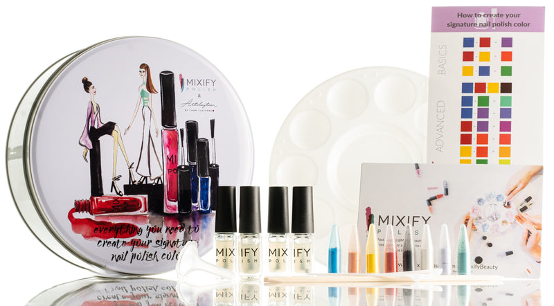 Make Your Own Nail Polish Kit Limited Edition Tin Unique Gifts - Mixify ...